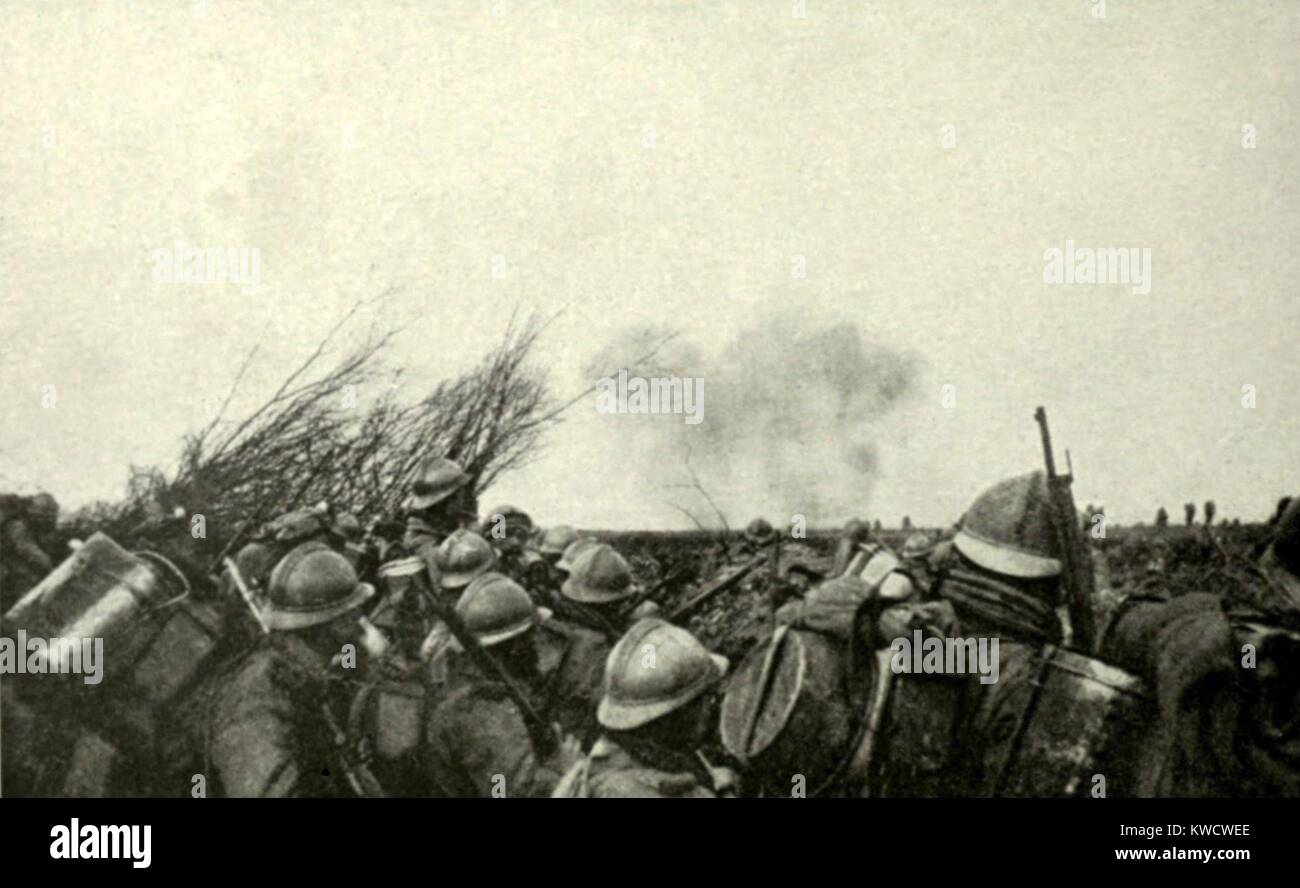 World War 1: Battle of Verdun. In the first days of the battle, the ...