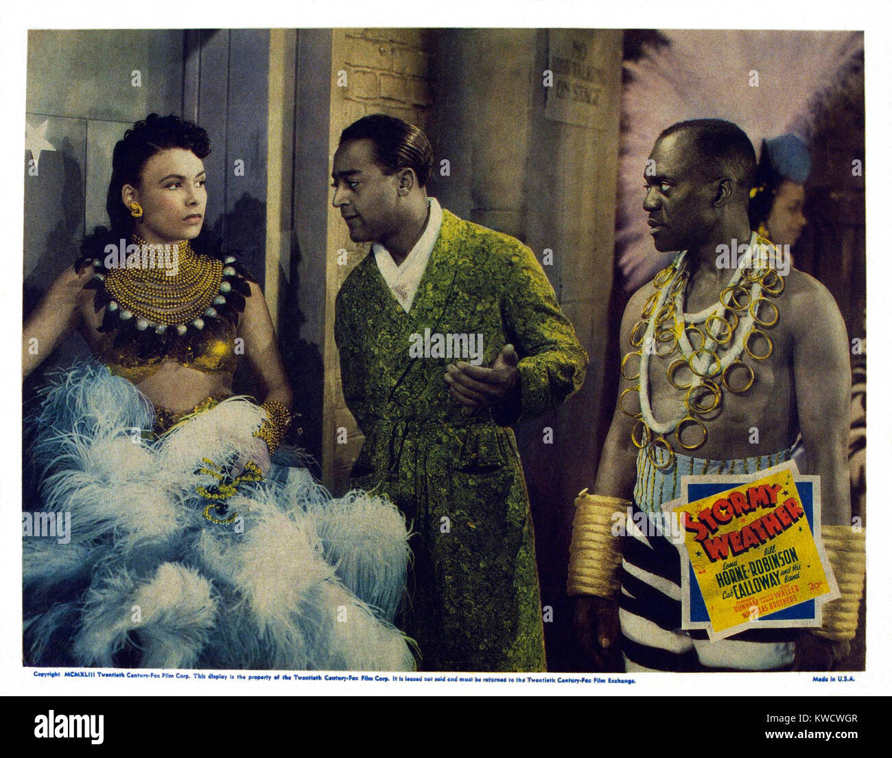 STORMY WEATHER, from left: Lena Horne, Emmett 'Babe' Wallace, Bill ...