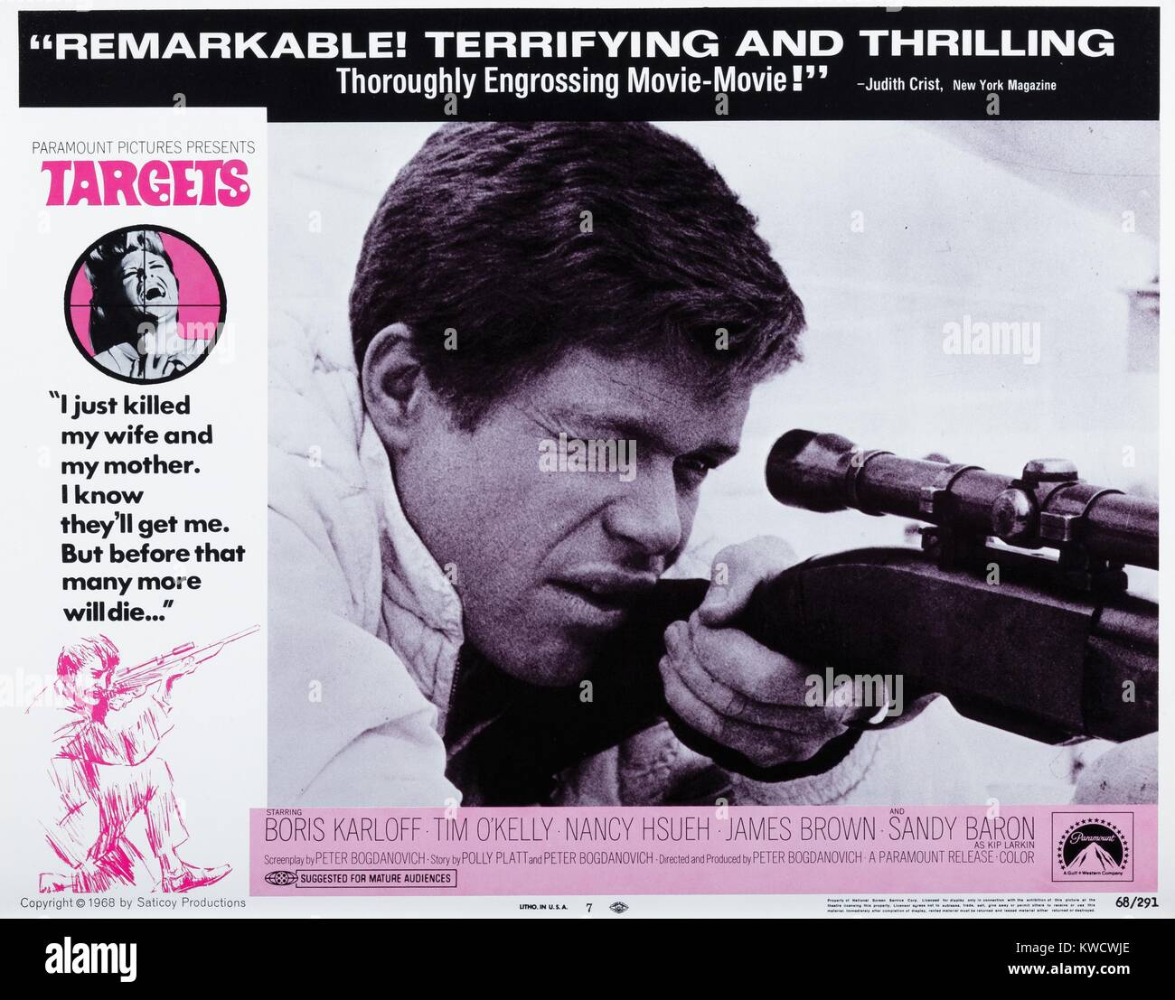 TARGETS, Tim O'Kelly, 1968 Stock Photo - Alamy