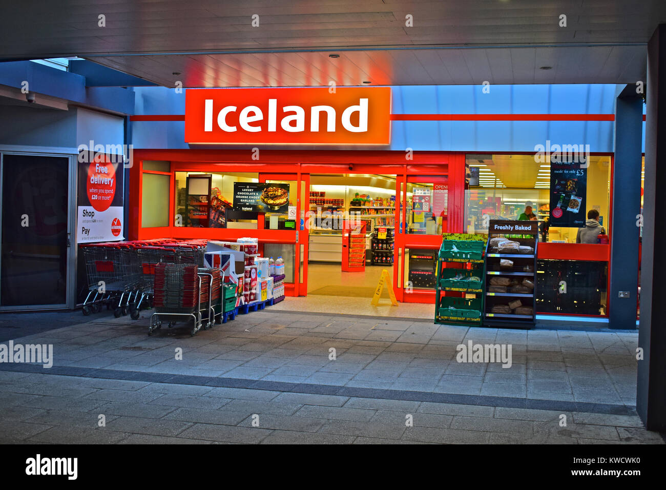 The popular Retailer Iceland Frozen Foods shop is located in the ...