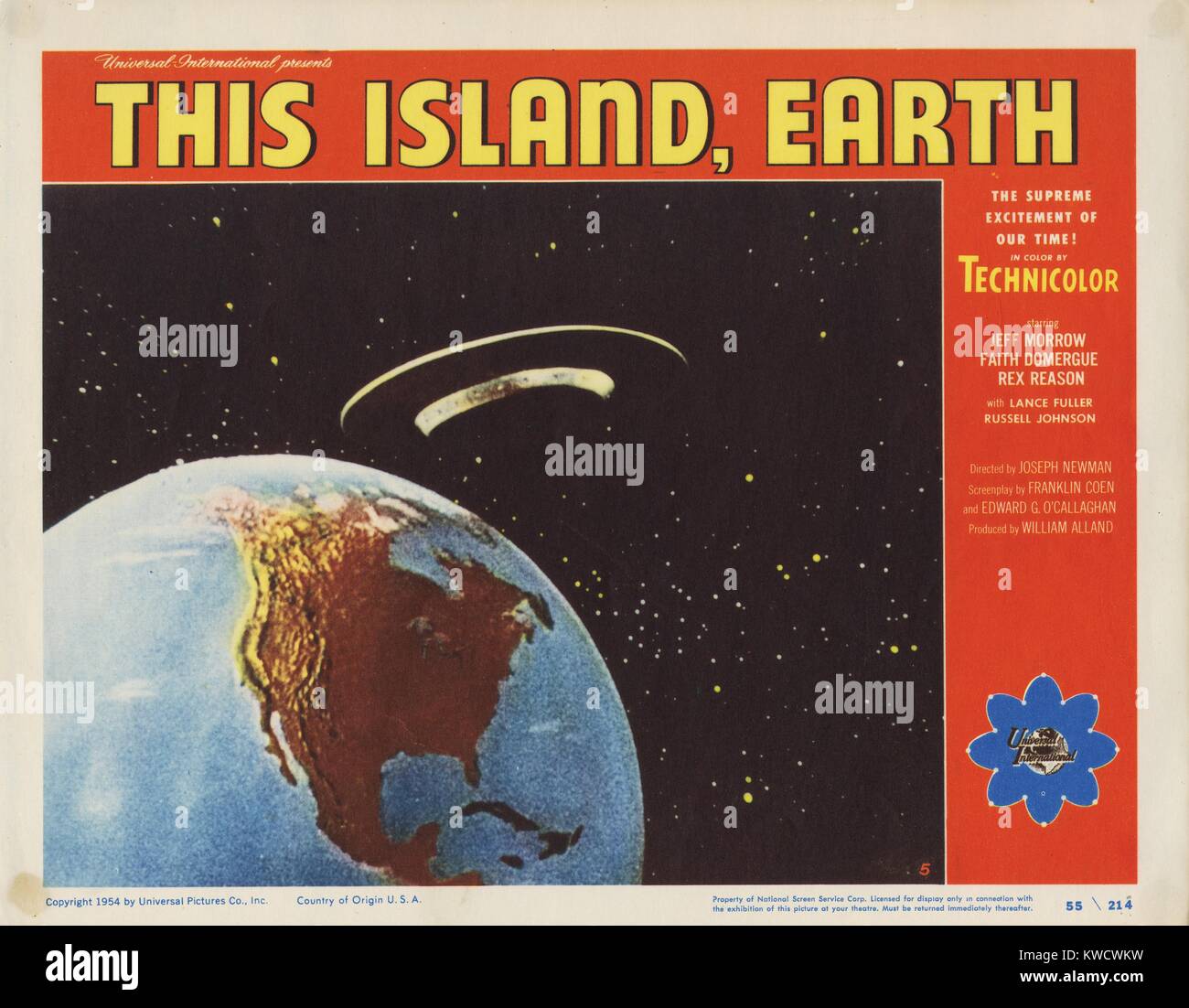 THIS ISLAND EARTH, 1955 Stock Photo - Alamy