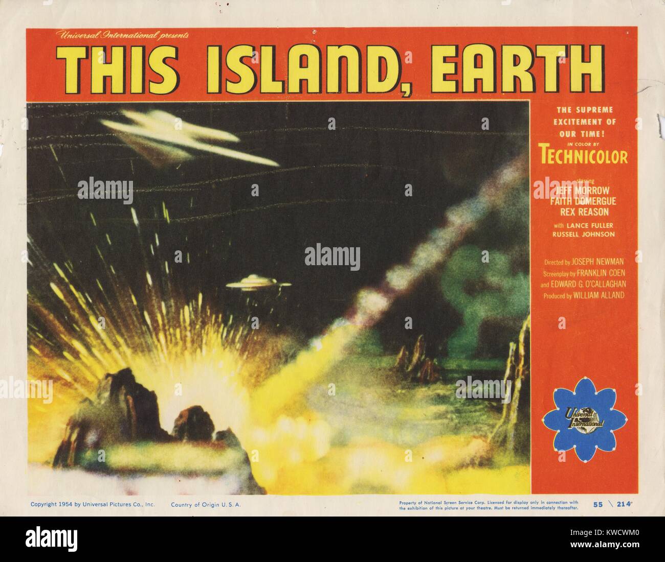 THIS ISLAND EARTH, 1955 Stock Photo - Alamy
