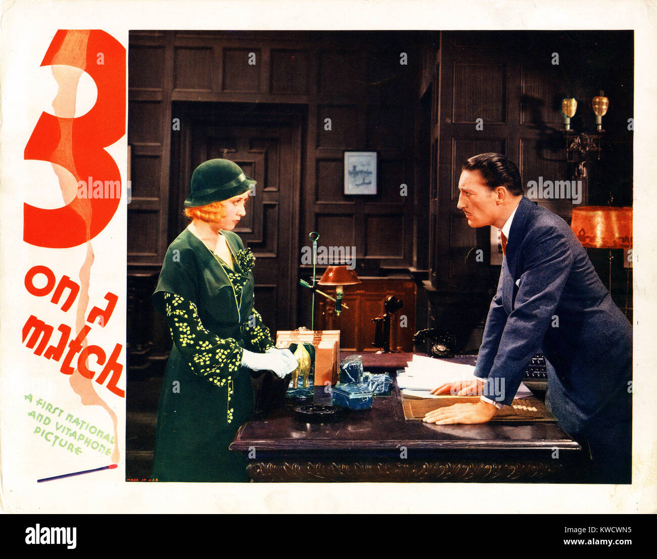 THREE ON A MATCH, (aka 3 ON A MATCH), from left, Joan Blondell, Warren ...