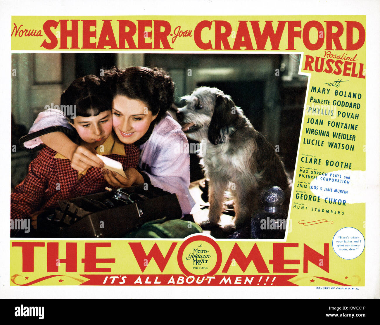 THE WOMEN, from left, Virginia Weidler, Norma Shearer, 1939 Stock Photo ...