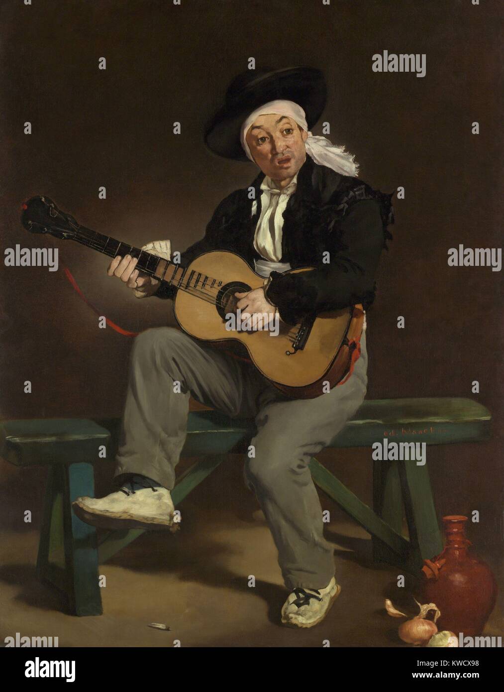 The Spanish Singer, by Edouard Manet, 1860, French impressionist ...
