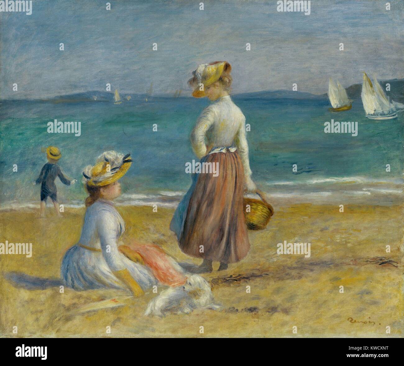 Impressionist Painting Beach High Resolution Stock Photography and ...