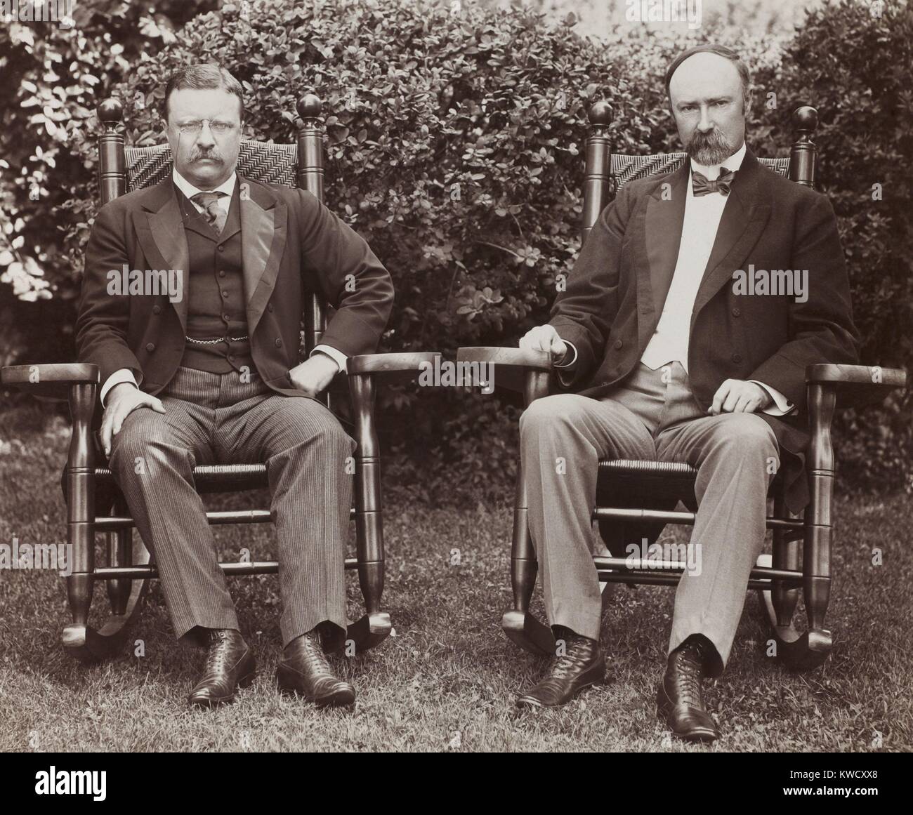 President Theodore Roosevelt and his 1904 running mate, Senator Charles ...