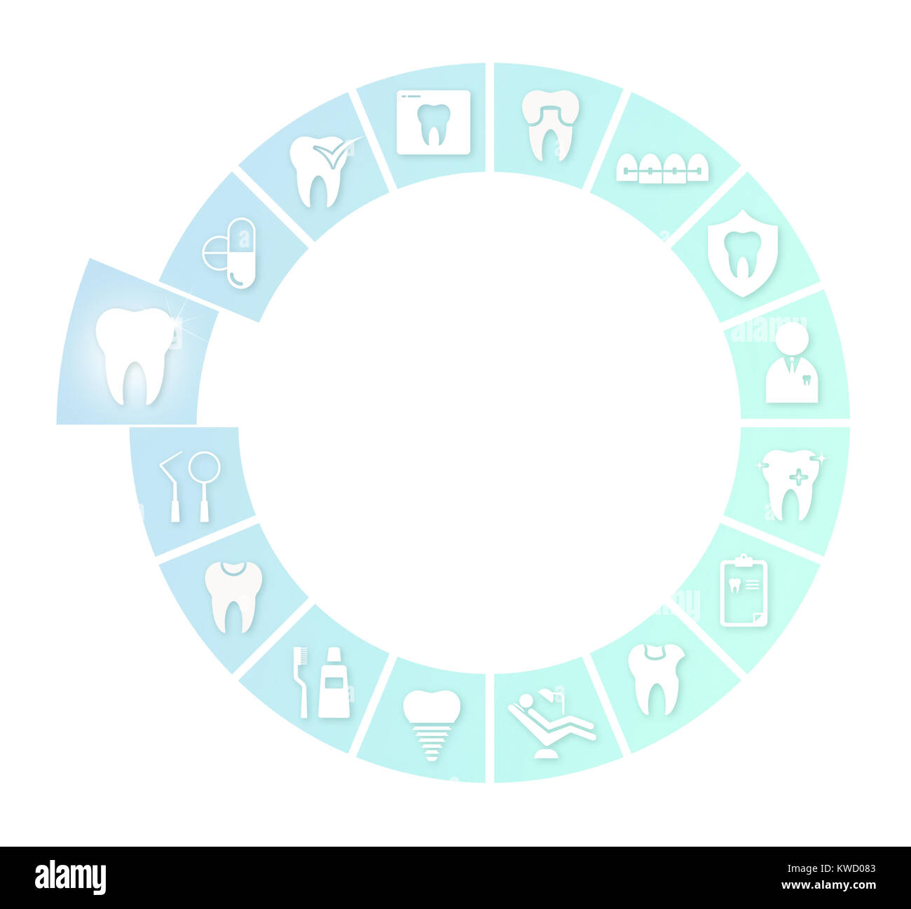 Tooth sign icon symbols hi-res stock photography and images - Alamy