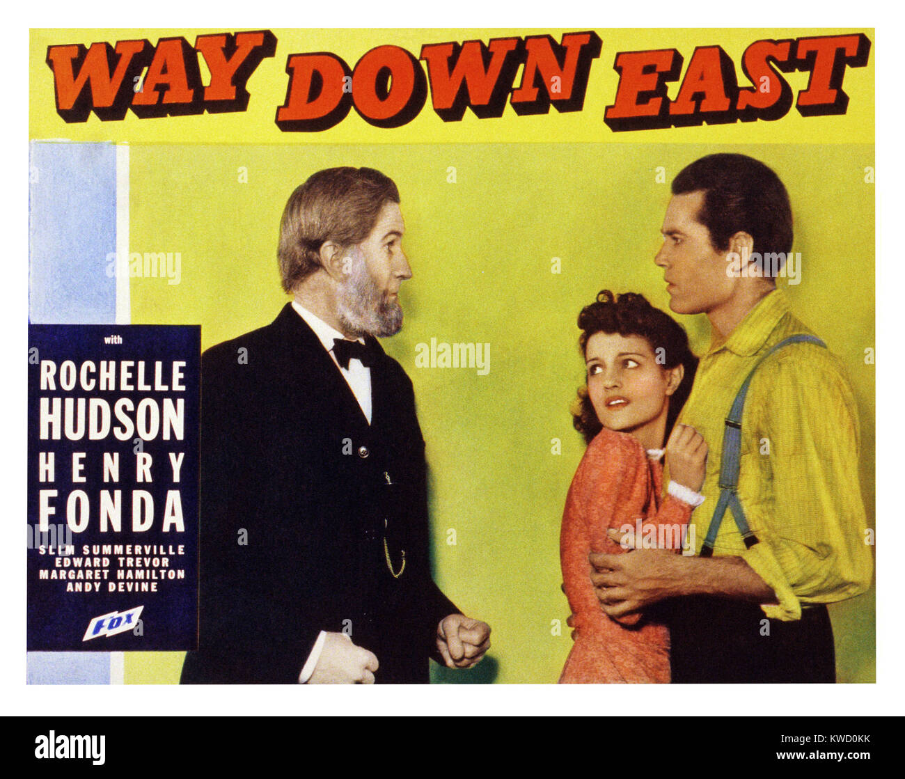 WAY DOWN EAST, US lobbycard, from left: Russell Simpson, Rochelle ...
