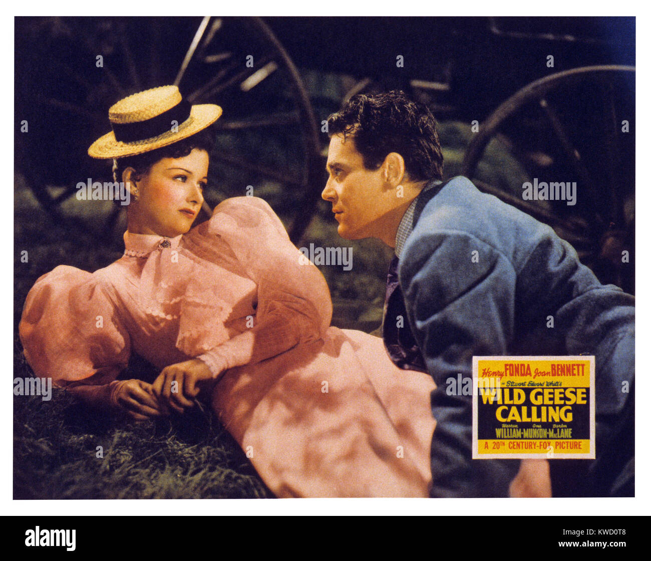 WILD GEESE CALLING, US lobbycard, from left: Joan Bennett, Henry Fonda ...
