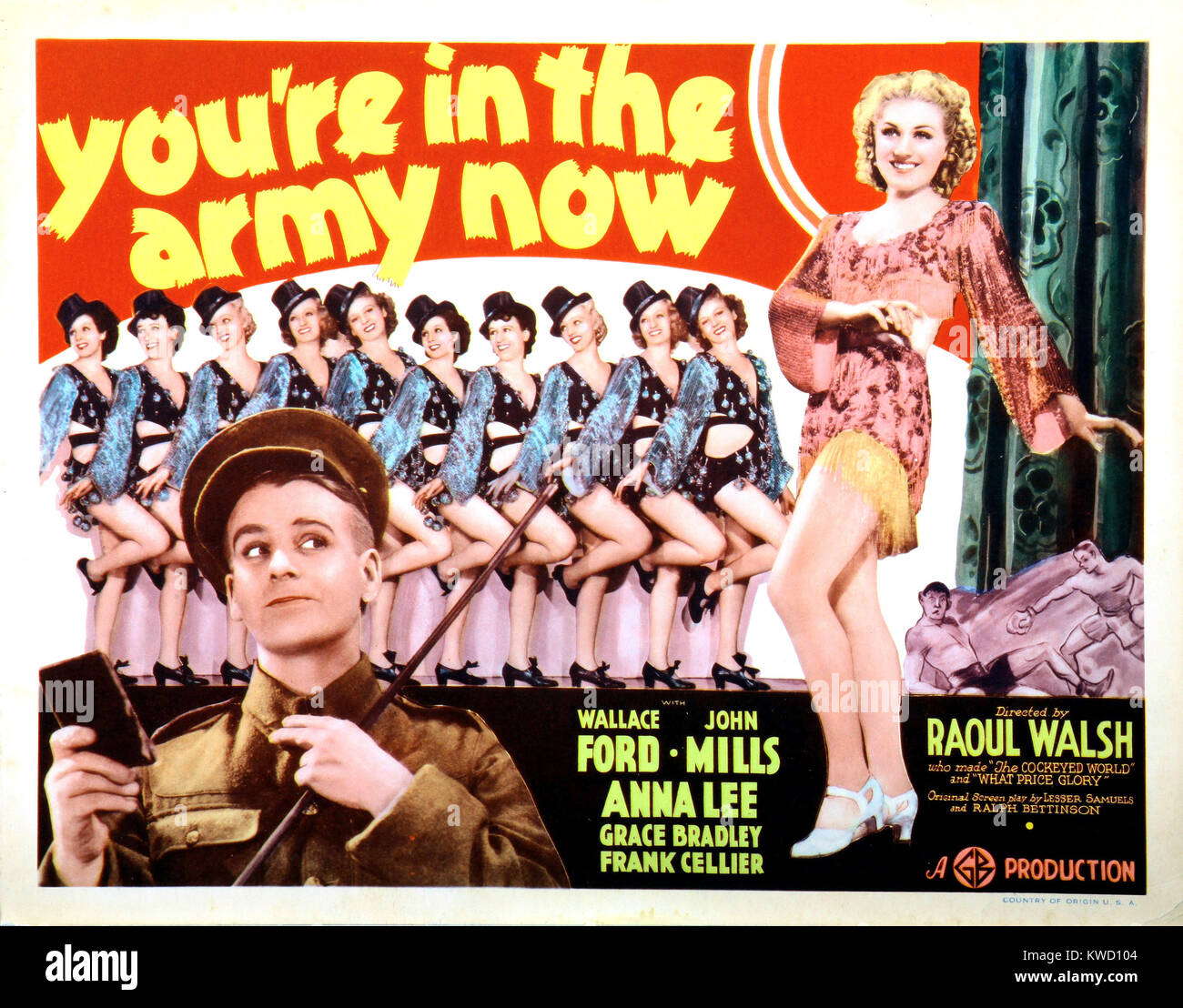 O.H.M.S., (aka YOU'RE IN THE ARMY NOW, Wallace Ford, Grace Bradley ...
