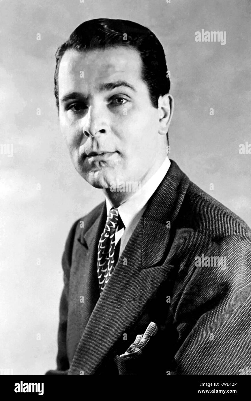 Alexander Scourby, 1948 Stock Photo - Alamy