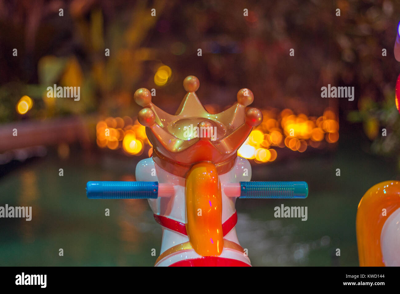 Merry go round night view hi-res stock photography and images - Alamy