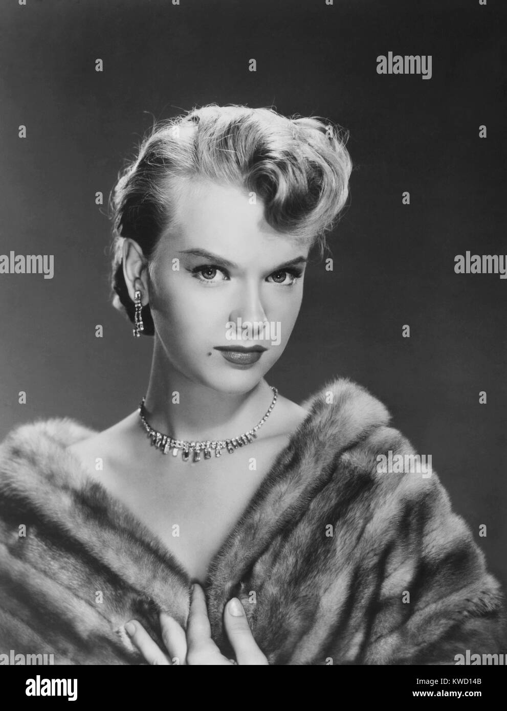 Anne Francis, 1950s Stock Photo - Alamy
