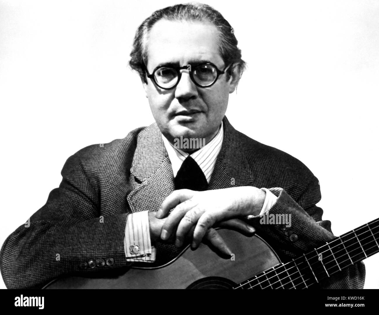Andres Segovia, 1893-1987 Stock Photo - Alamy