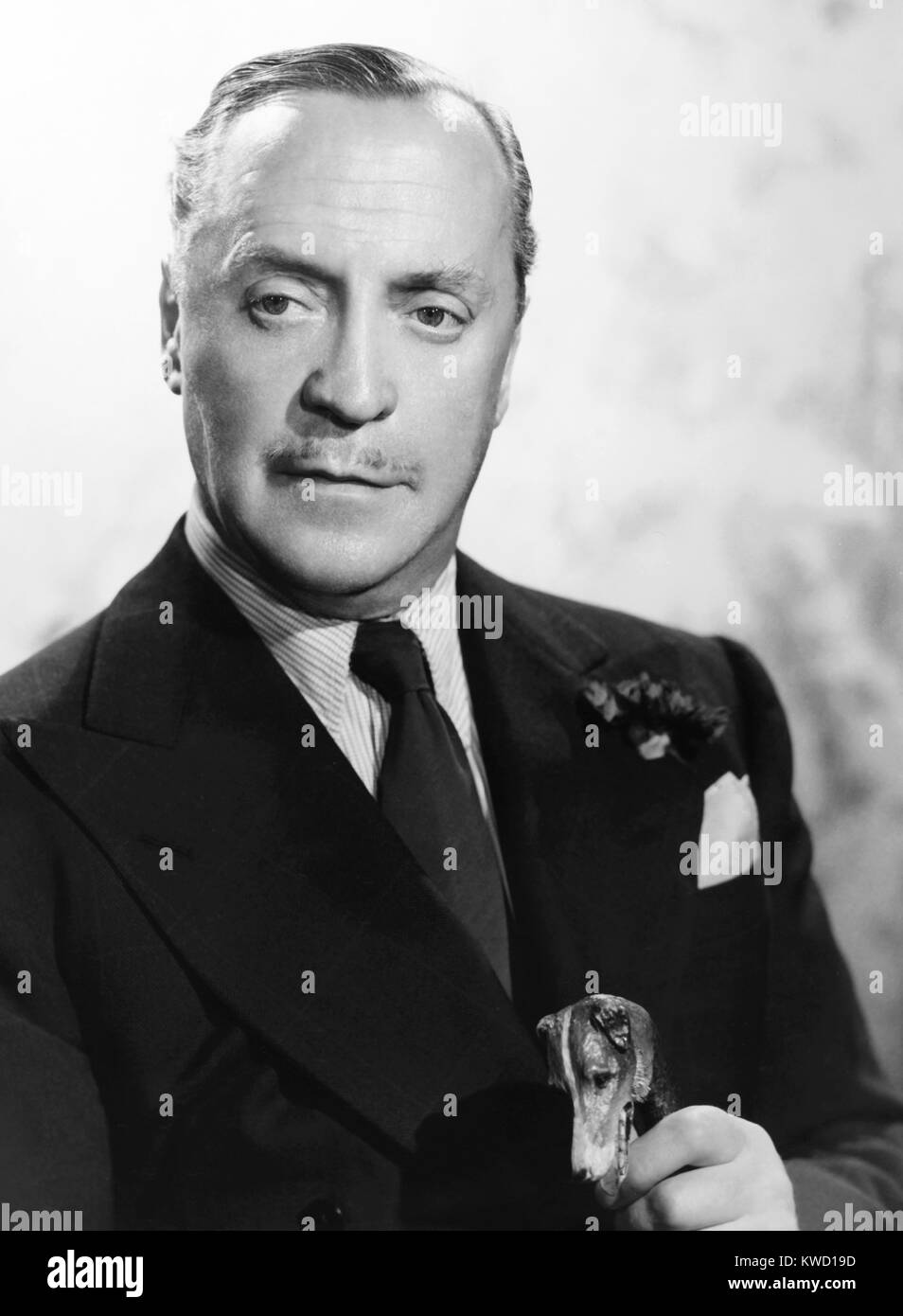 Basil Radford, 1949 Stock Photo - Alamy