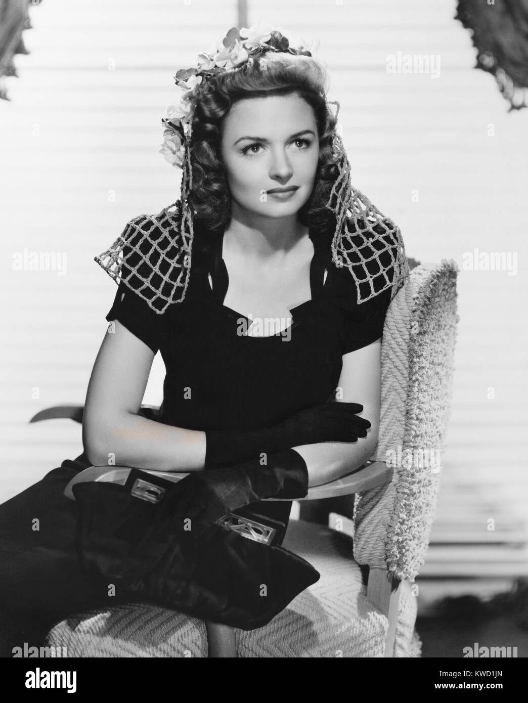 Donna Reed, 1944, photo by Clarence Bull Stock Photo - Alamy