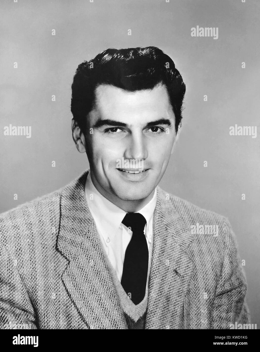 Edmund Purdom, mid 1950s Stock Photo - Alamy