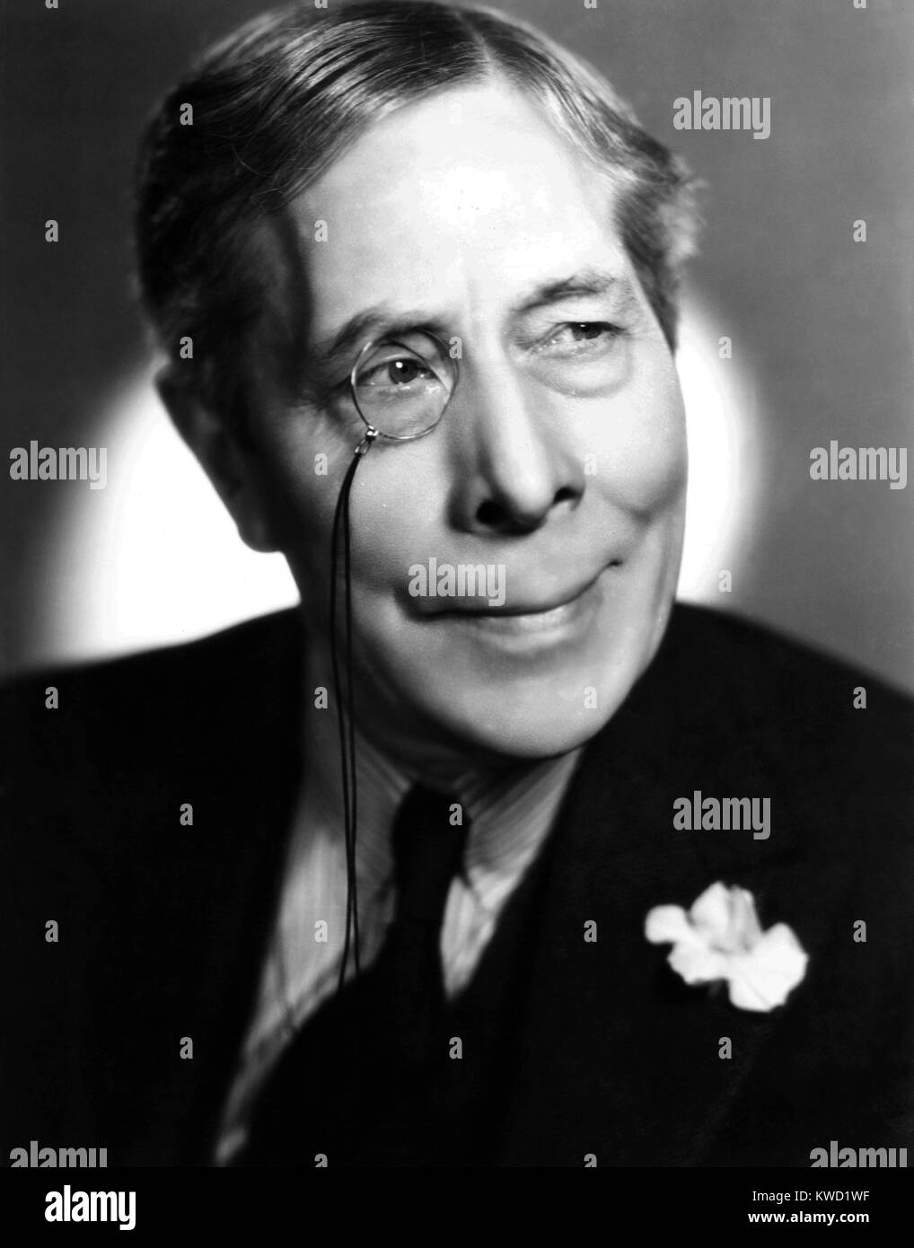 George Arliss, ca. early 1930s Stock Photo - Alamy