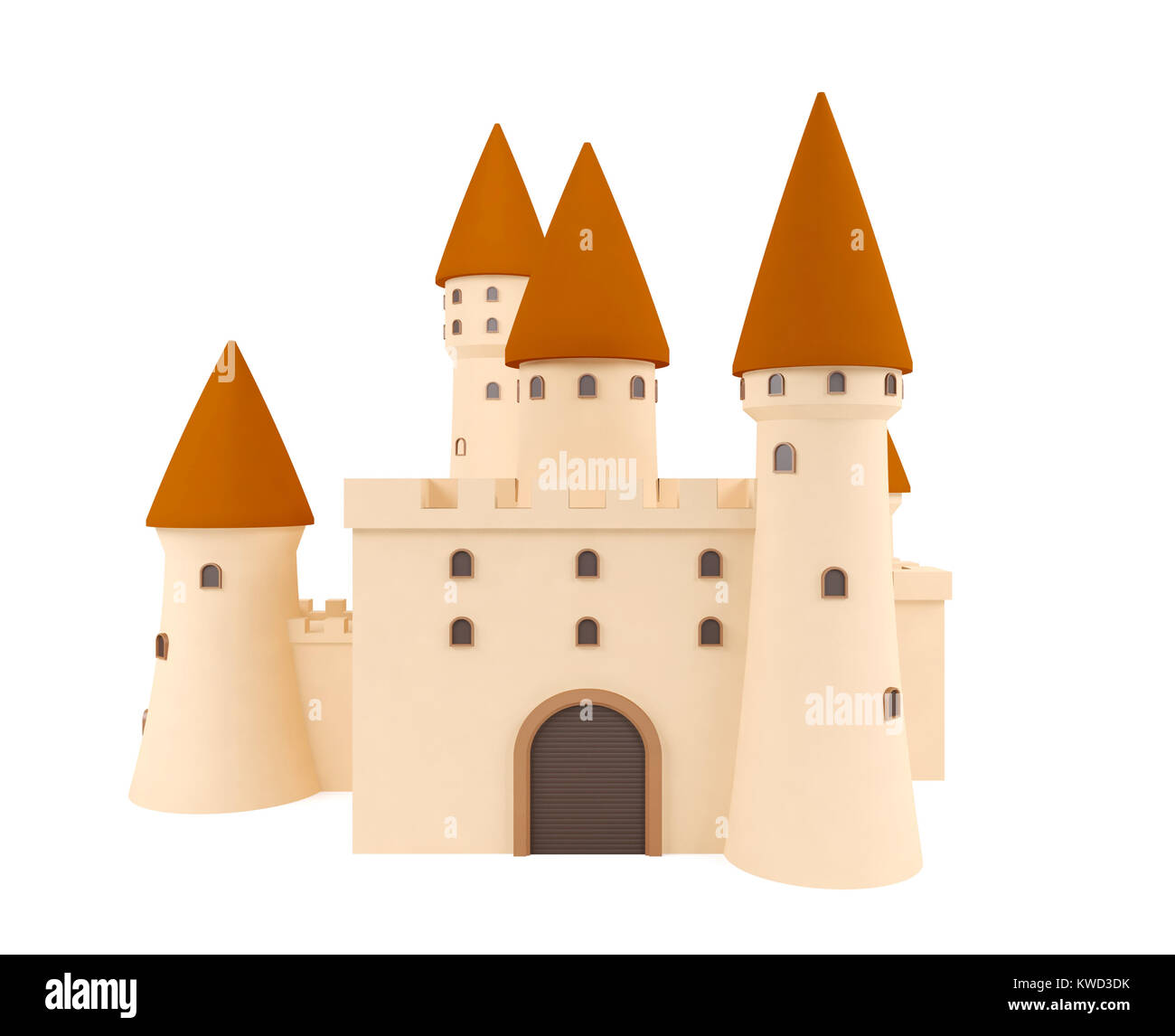 Cartoon castle hi-res stock photography and images - Alamy