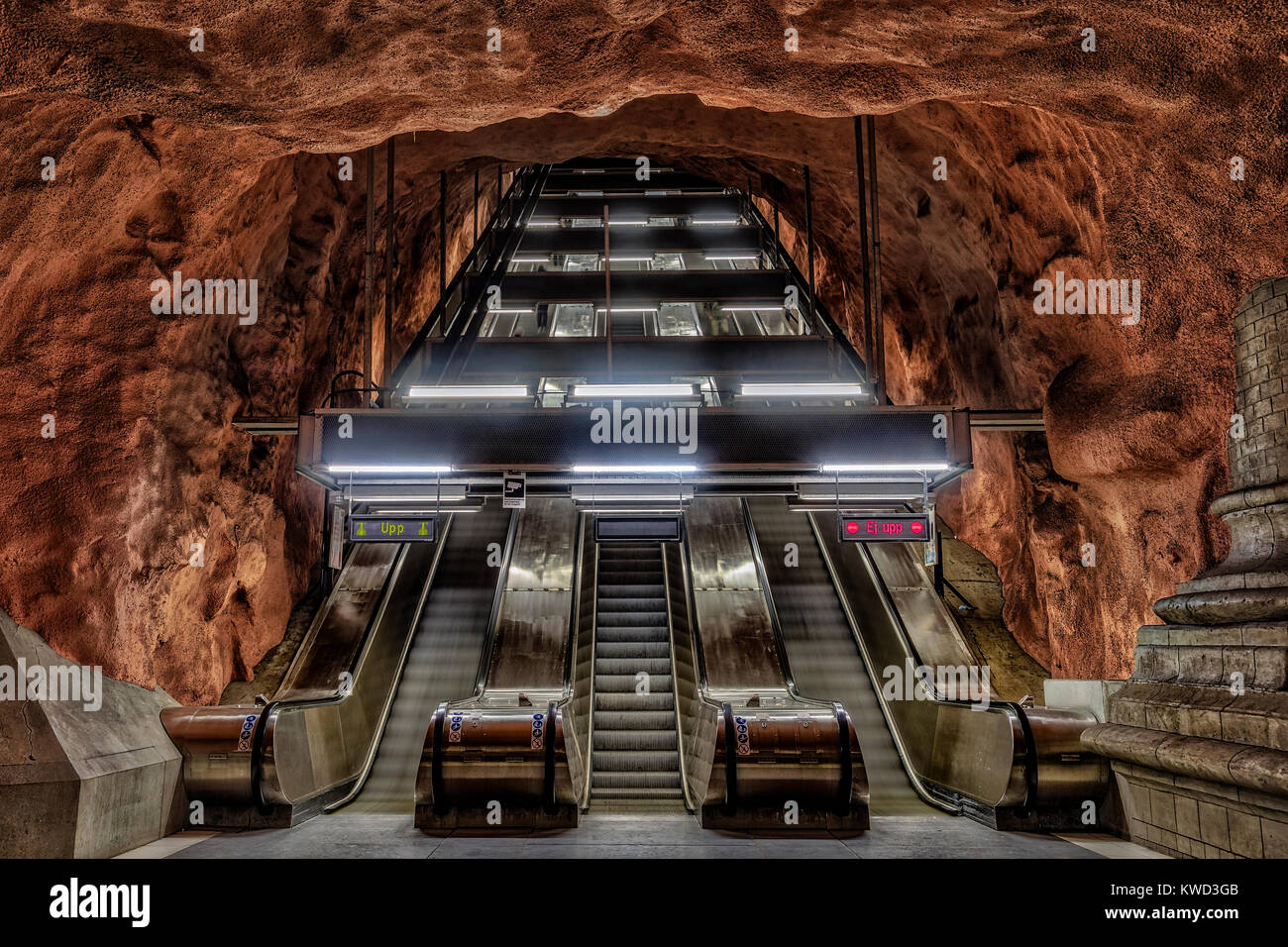 Subway station stockholm sweden hi-res stock photography and images - Alamy
