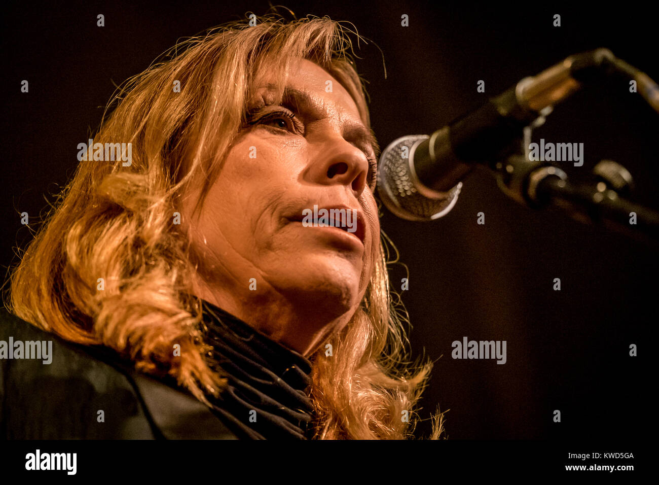 The American singer, songwriter and musician Rickie Lee Jones performs ...