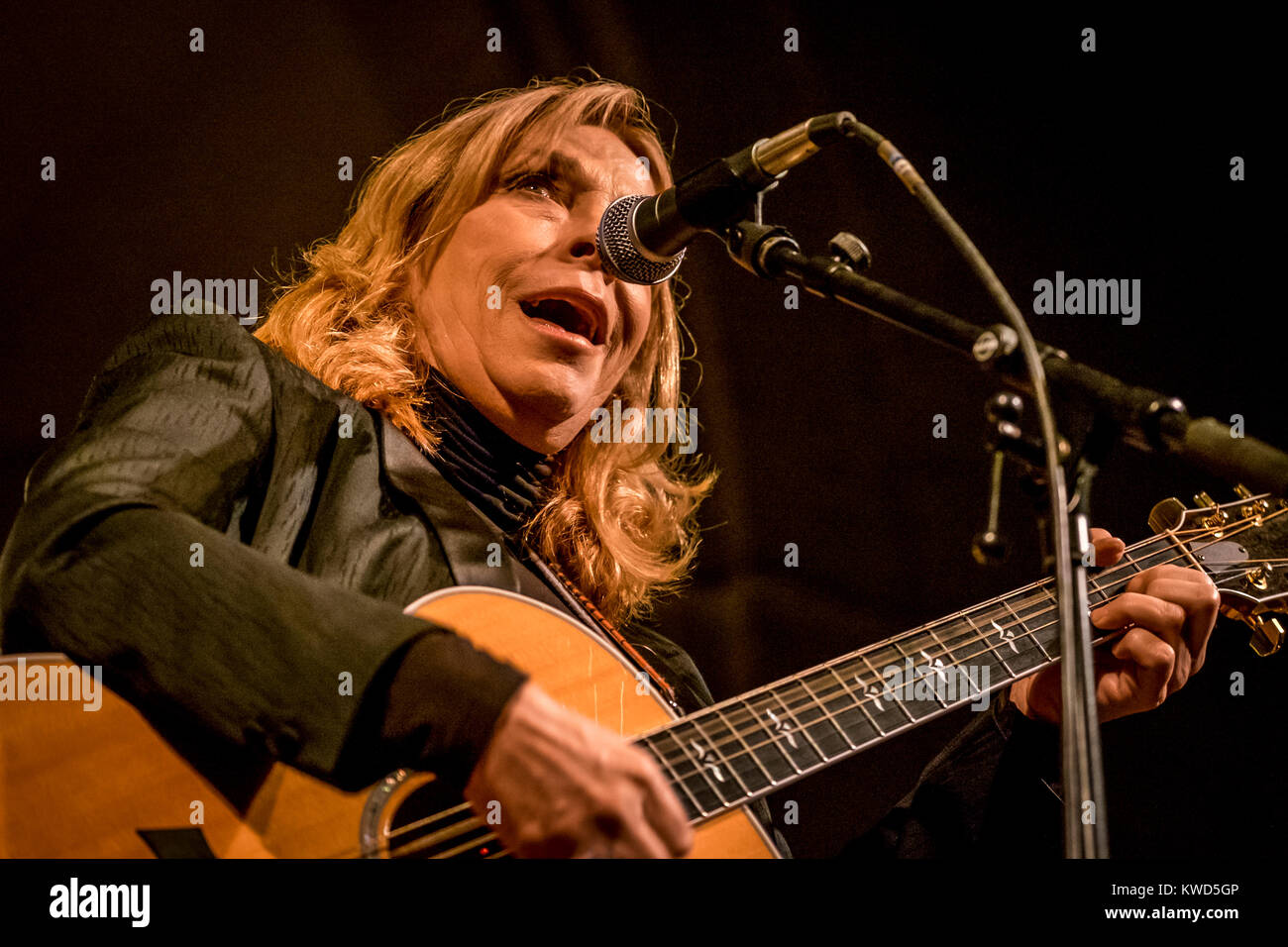 The American singer, songwriter and musician Rickie Lee Jones performs ...