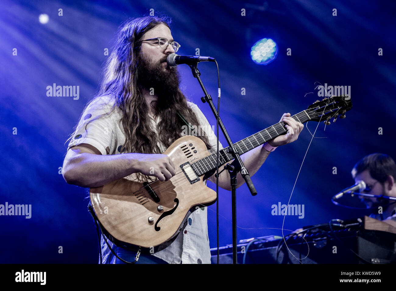 The American singer, musician and producer Matthew E. White performs a ...