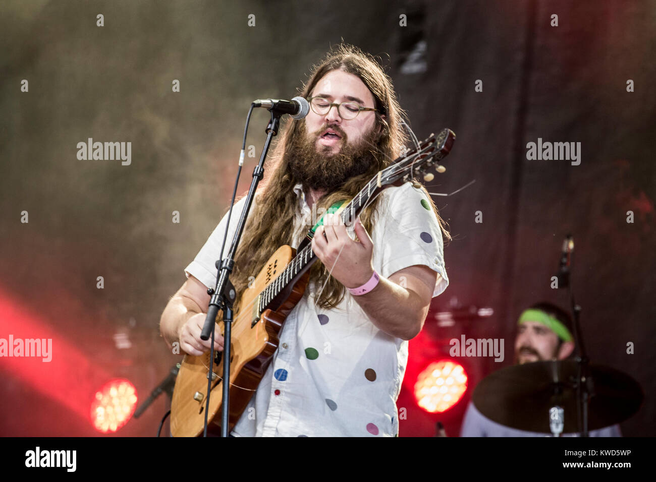 The American singer, musician and producer Matthew E. White performs a ...