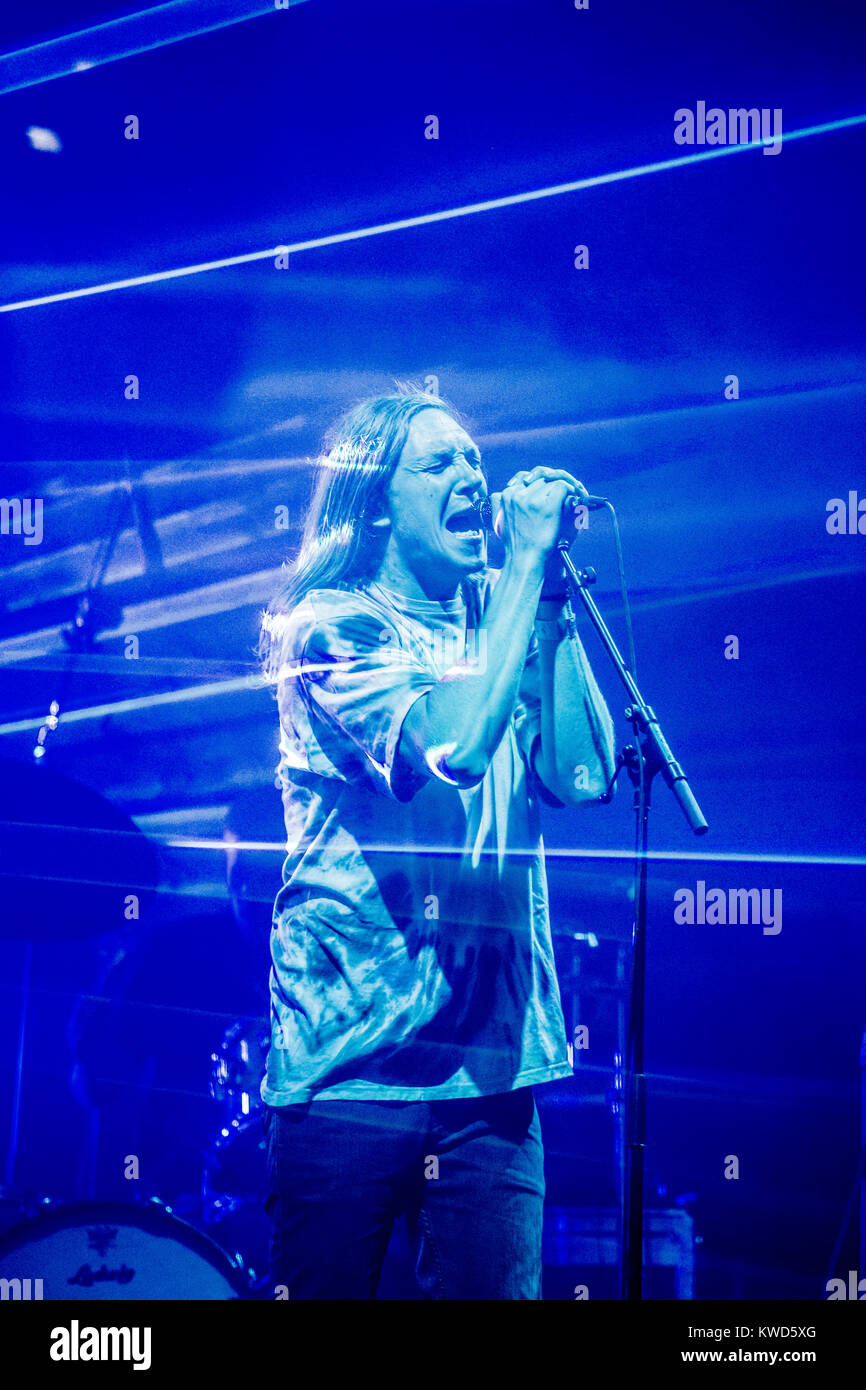 The Danish electro-pop band When Saints Go Machine performs a live ...