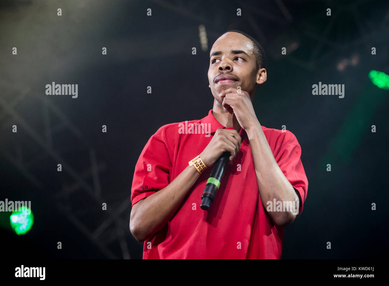 The American rapper and record producer Earl Sweatshirt performs a live ...