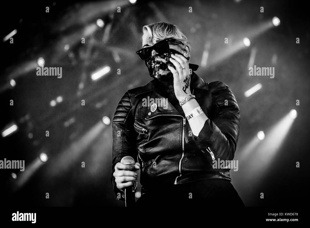 The Swedish singer-songwriter and musician Jenny Wilson performs a live ...