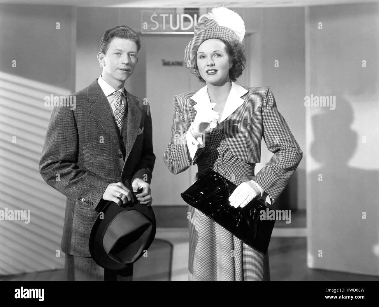 SOMETHING IN THE WIND, from left, Donald O'Connor, Deanna Durbin, 1947 ...