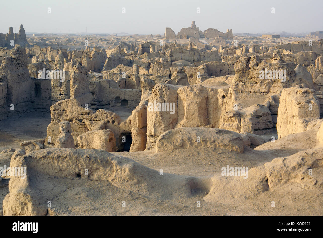 Ruins in old city Jiaohe, China Stock Photo - Alamy