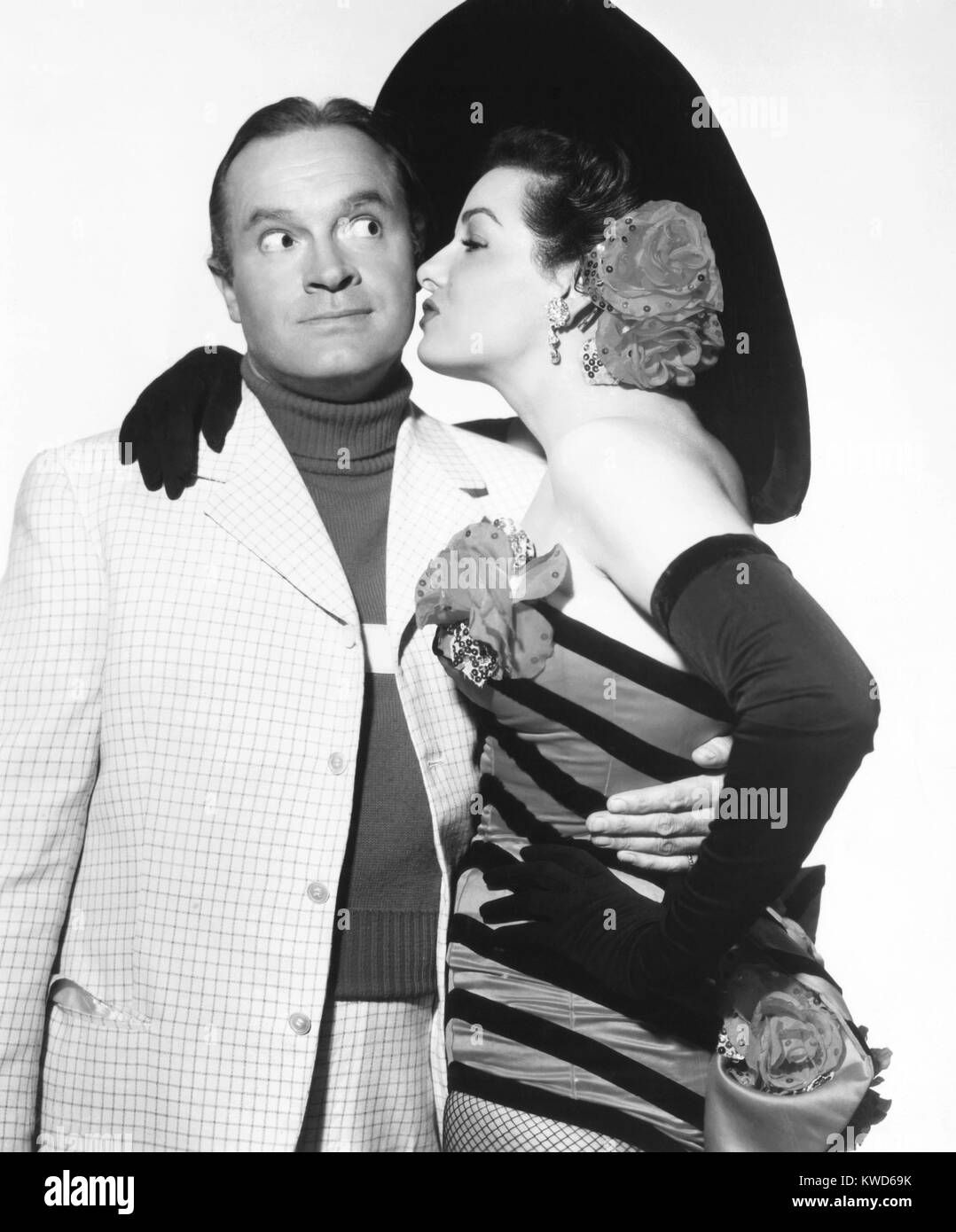 SON OF PALEFACE, from left: Bob Hope, Jane Russell, 1952 Stock Photo ...