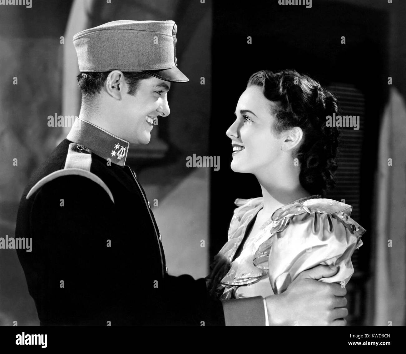 SPRING PARADE, from left, Robert Cummings, Deanna Durbin, 1940 Stock ...
