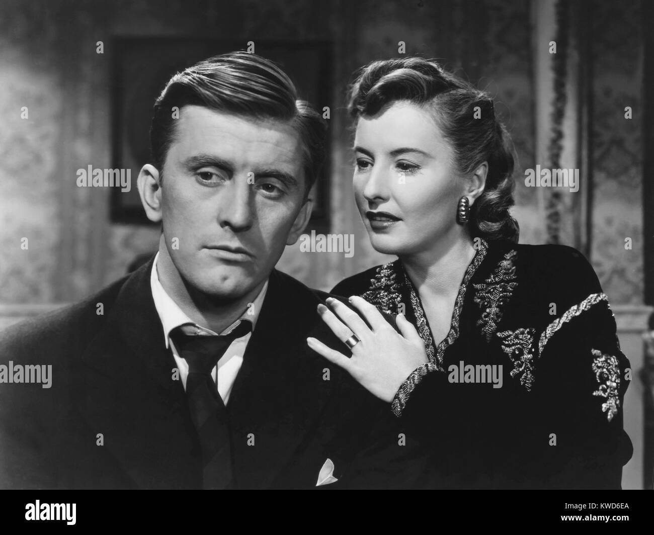 THE STRANGE LOVE OF MARTHA IVERS, from left: Kirk Douglas, Barbara ...