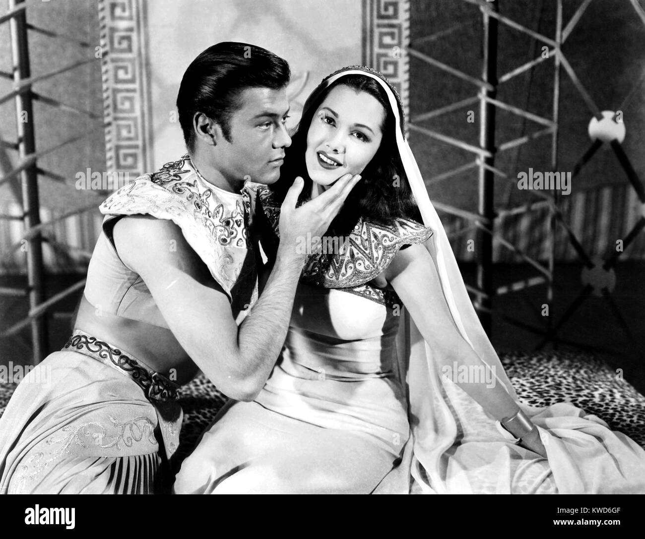 SUDAN, from left, Turhan Bey, Maria Montez, 1945 Stock Photo - Alamy