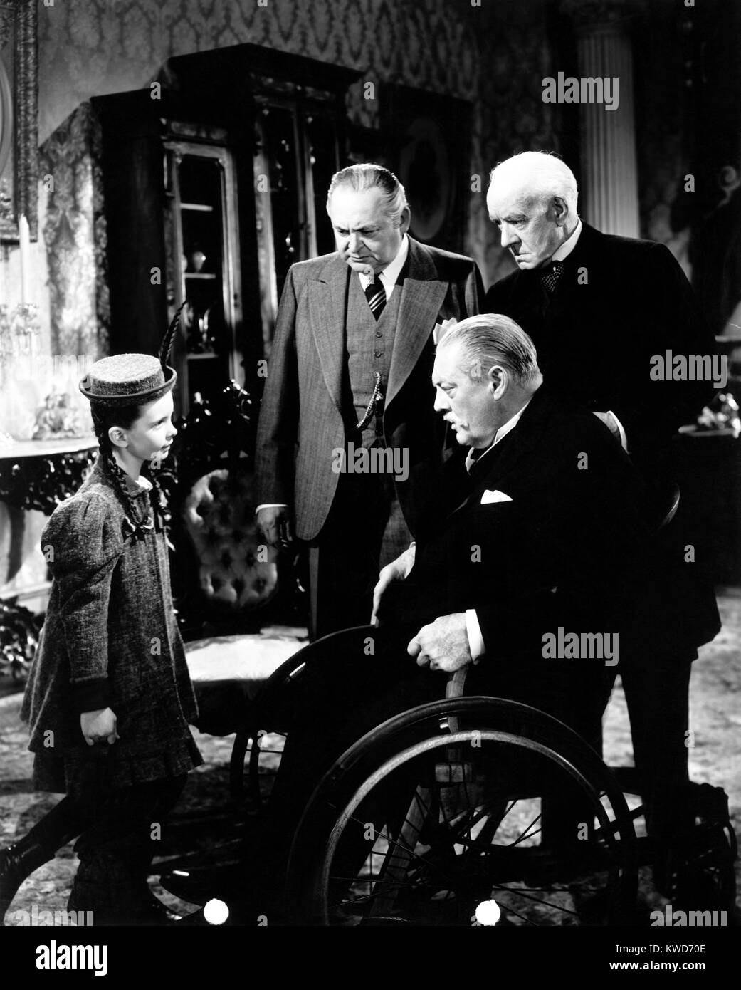 THREE WISE FOOLS, from left, Margaret O'Brien, Edward Arnold, Lionel ...