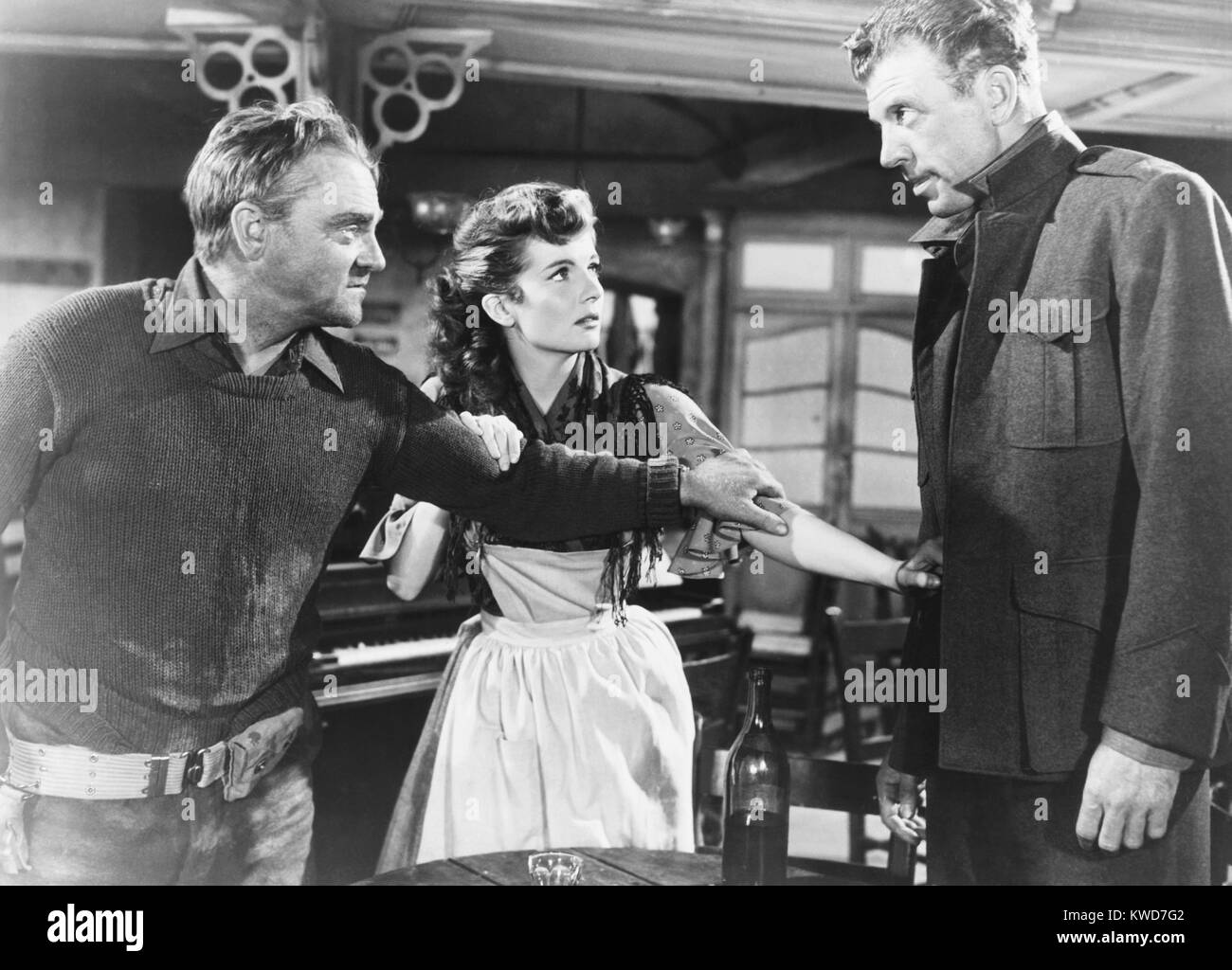WHAT PRICE GLORY, from left: James Cagney, Corinne Calvet, Dan Dailey ...