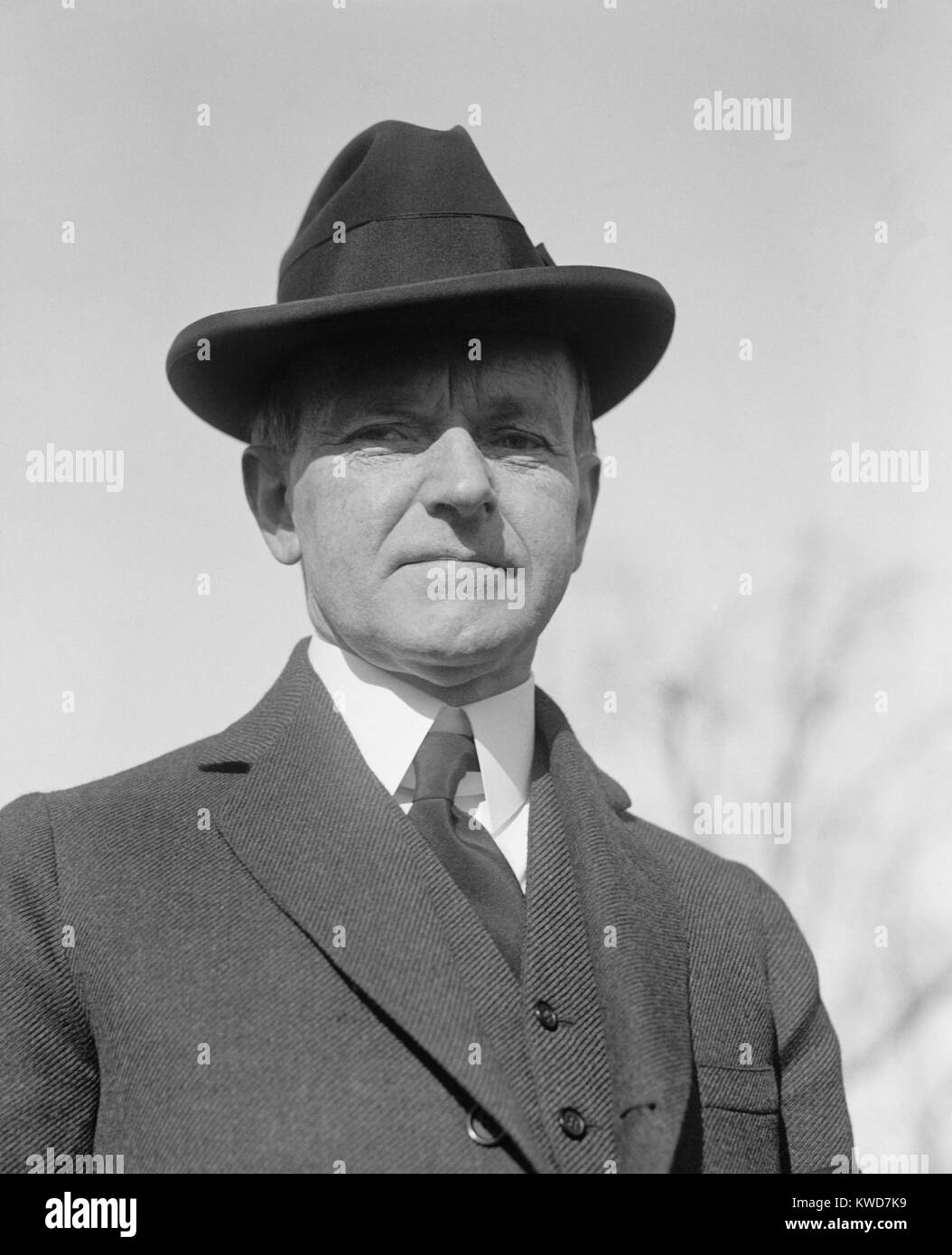 Calvin coolidge portrait hi-res stock photography and images - Alamy