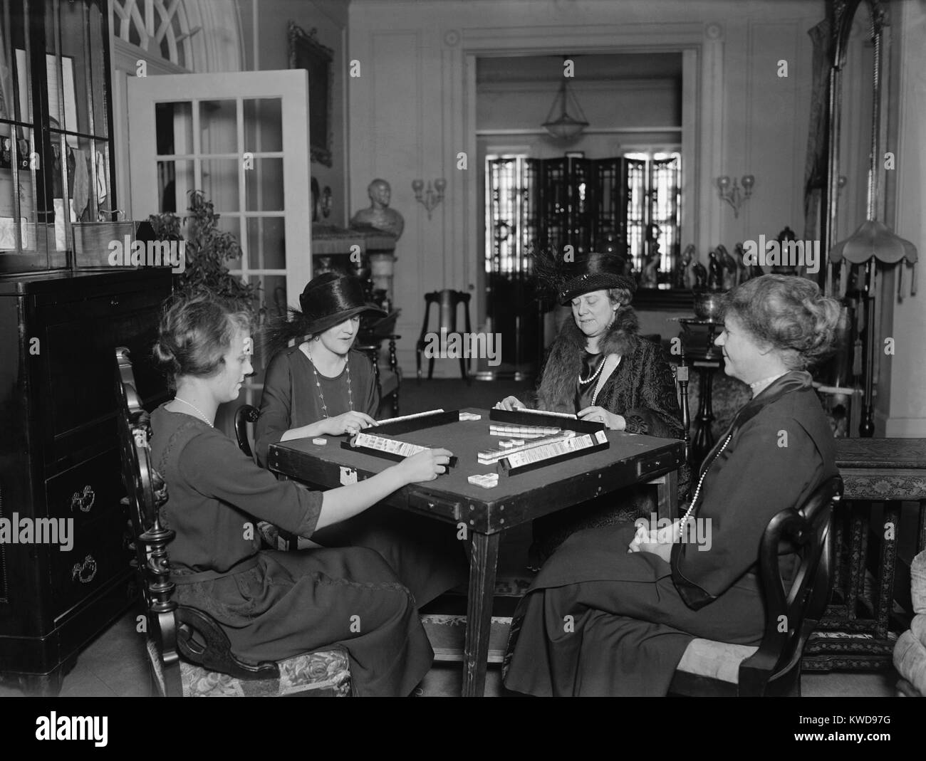 Mah mahjong Black and White Stock Photos & Images - Alamy