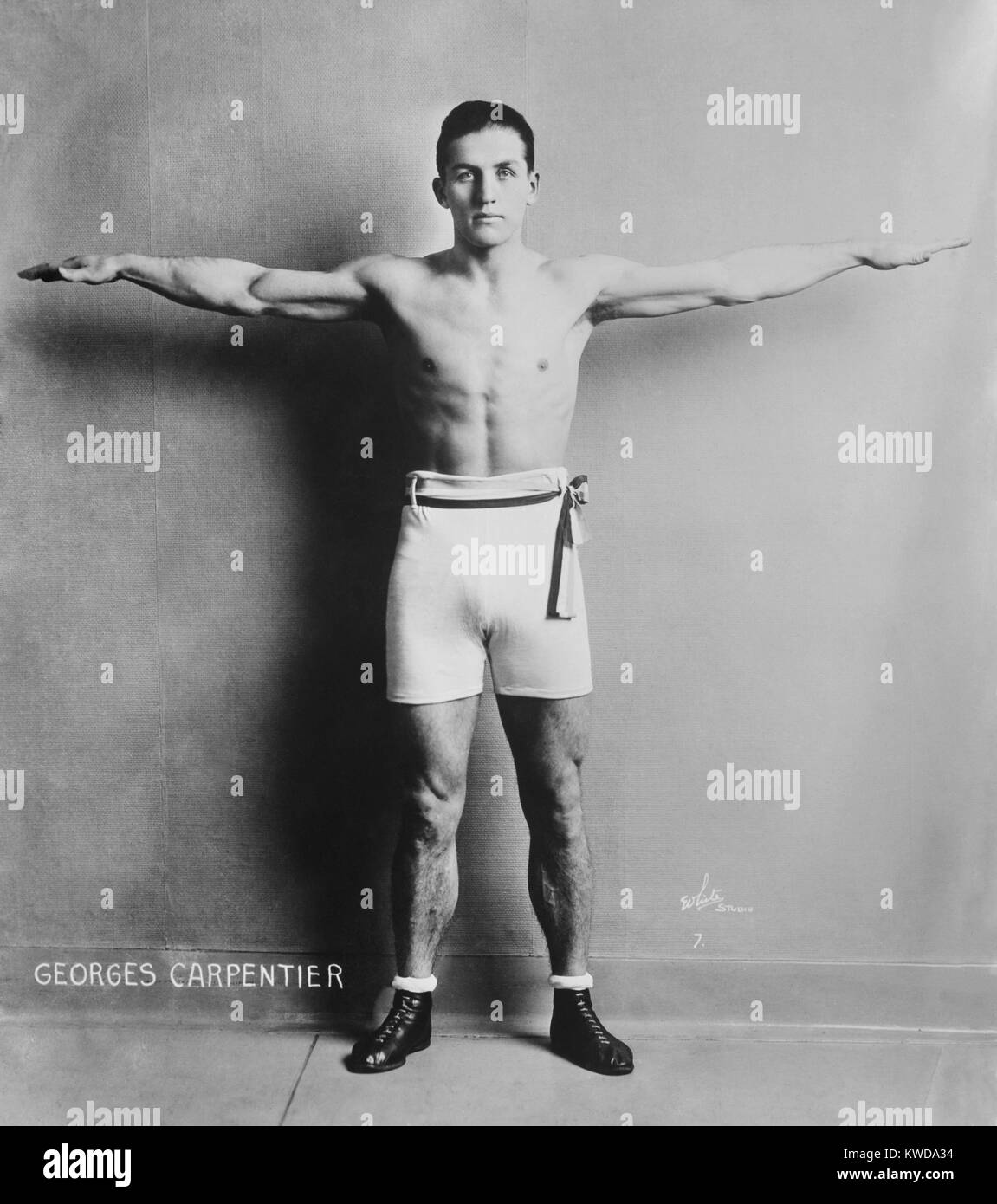 Georges Carpentier, French boxer, was known for his speed, boxing ...