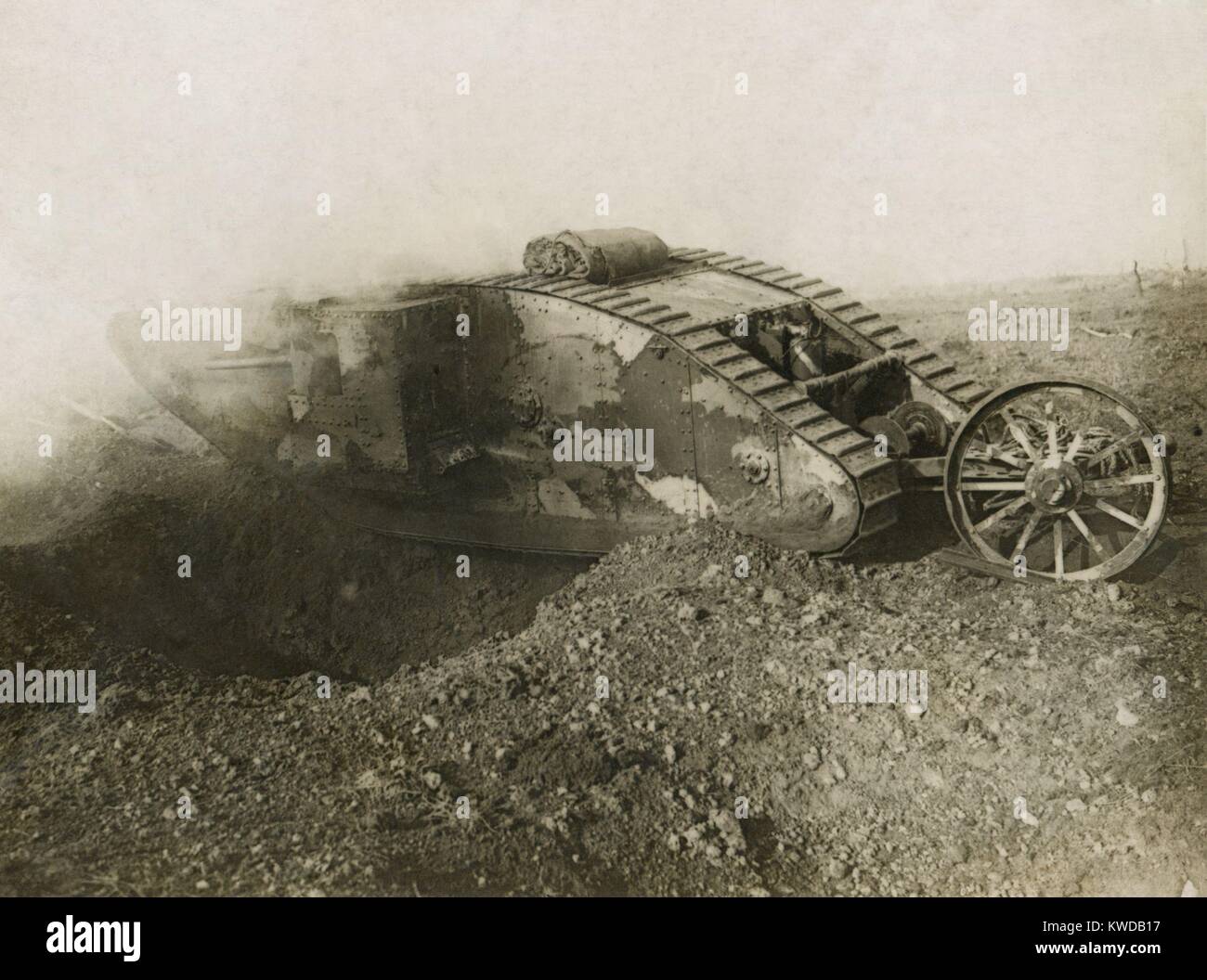 World war one tank trench hi-res stock photography and images - Alamy