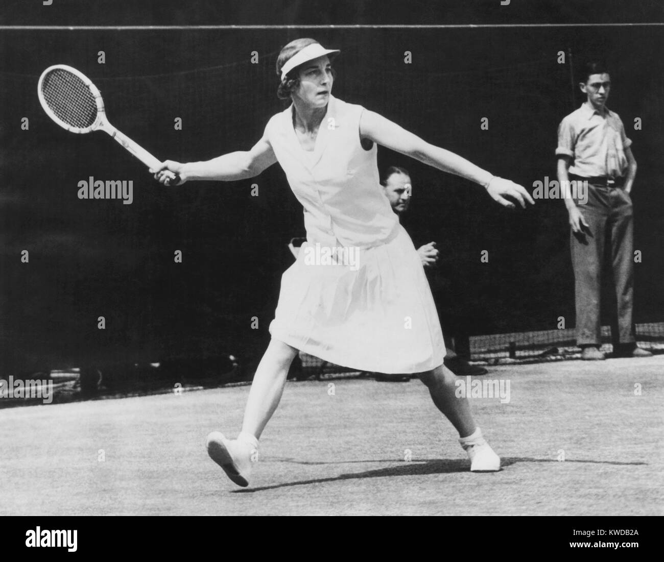 Helen Wills, tennis champion, 1920s Stock Photo - Alamy