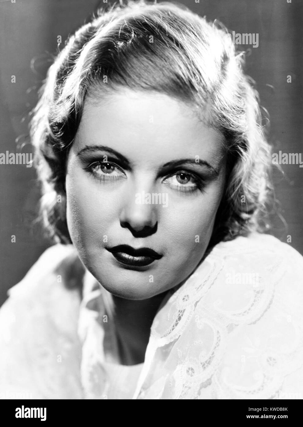 Jean Muir, 1933 Stock Photo - Alamy