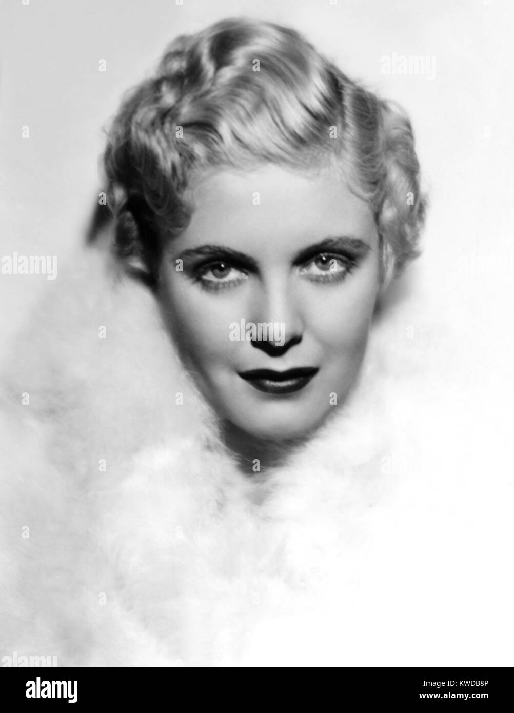 Jean Muir, 1934 Stock Photo - Alamy