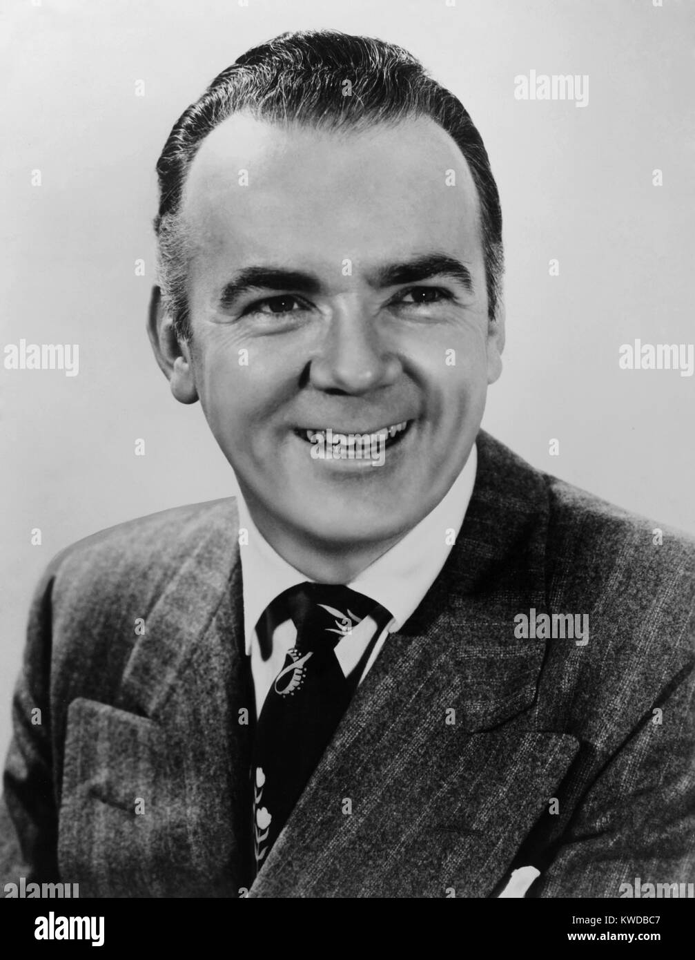 Johnny Olson, 1950s Stock Photo - Alamy