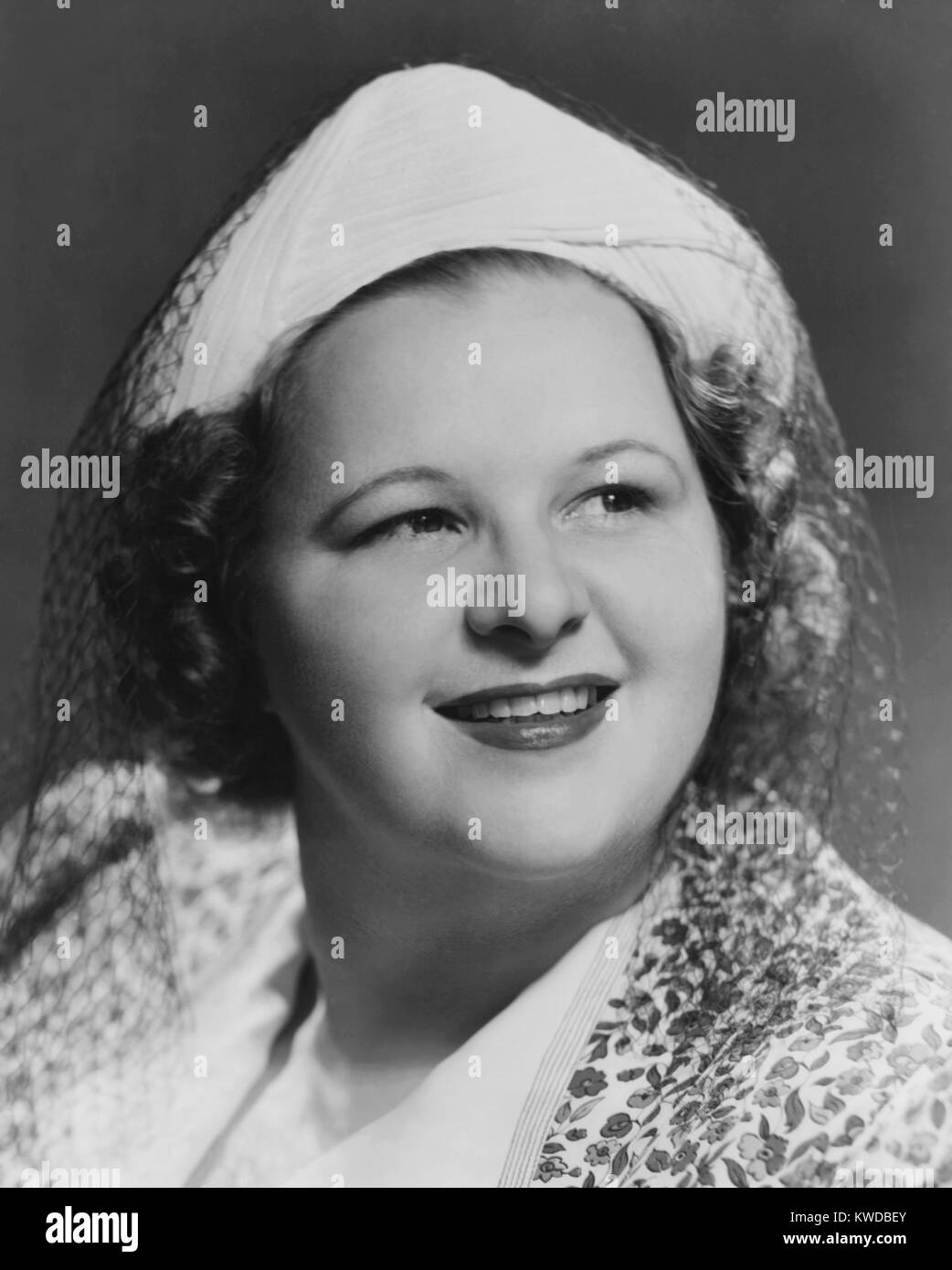 Kate Smith, ca. 1940 Stock Photo - Alamy