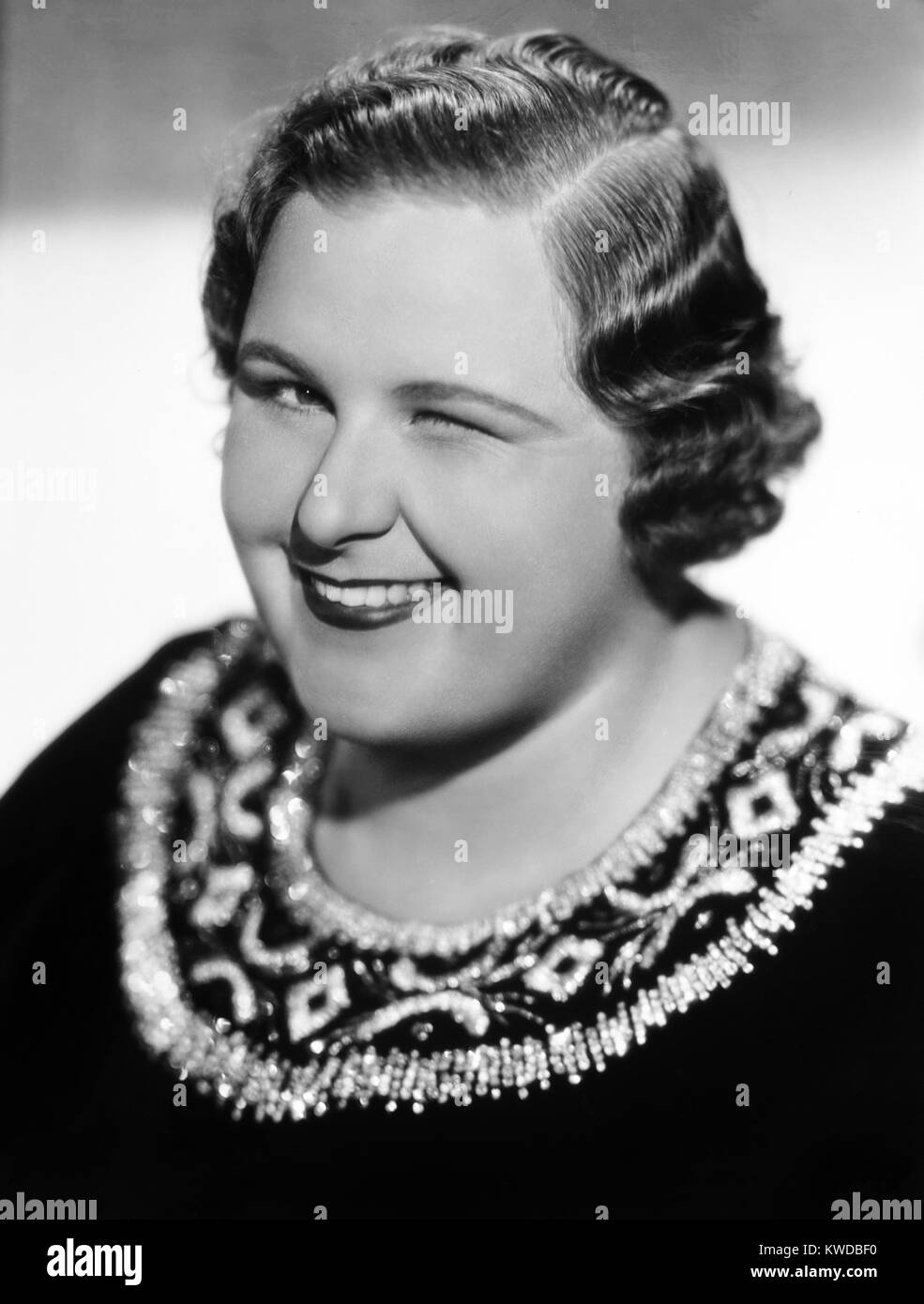 Kate Smith, 1933 Stock Photo - Alamy